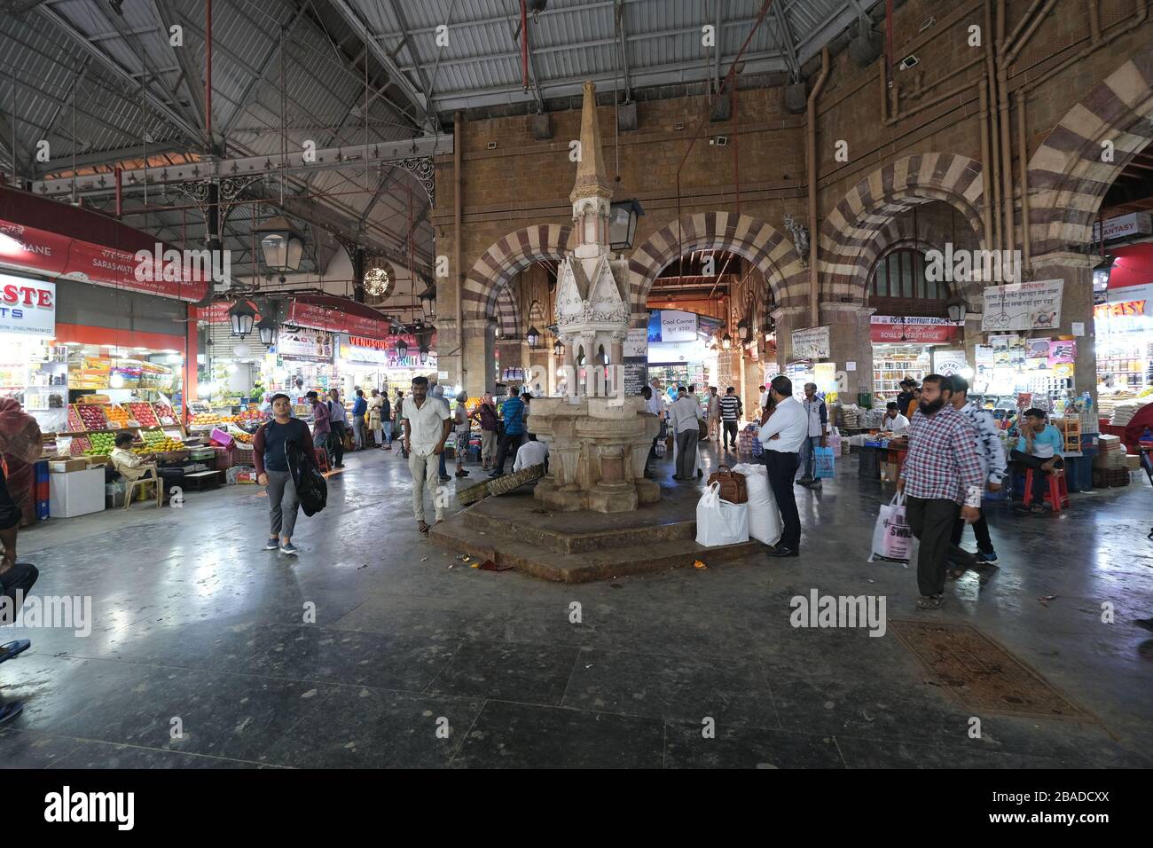 Crawford market, built in the days of the British Raj, now officially ...