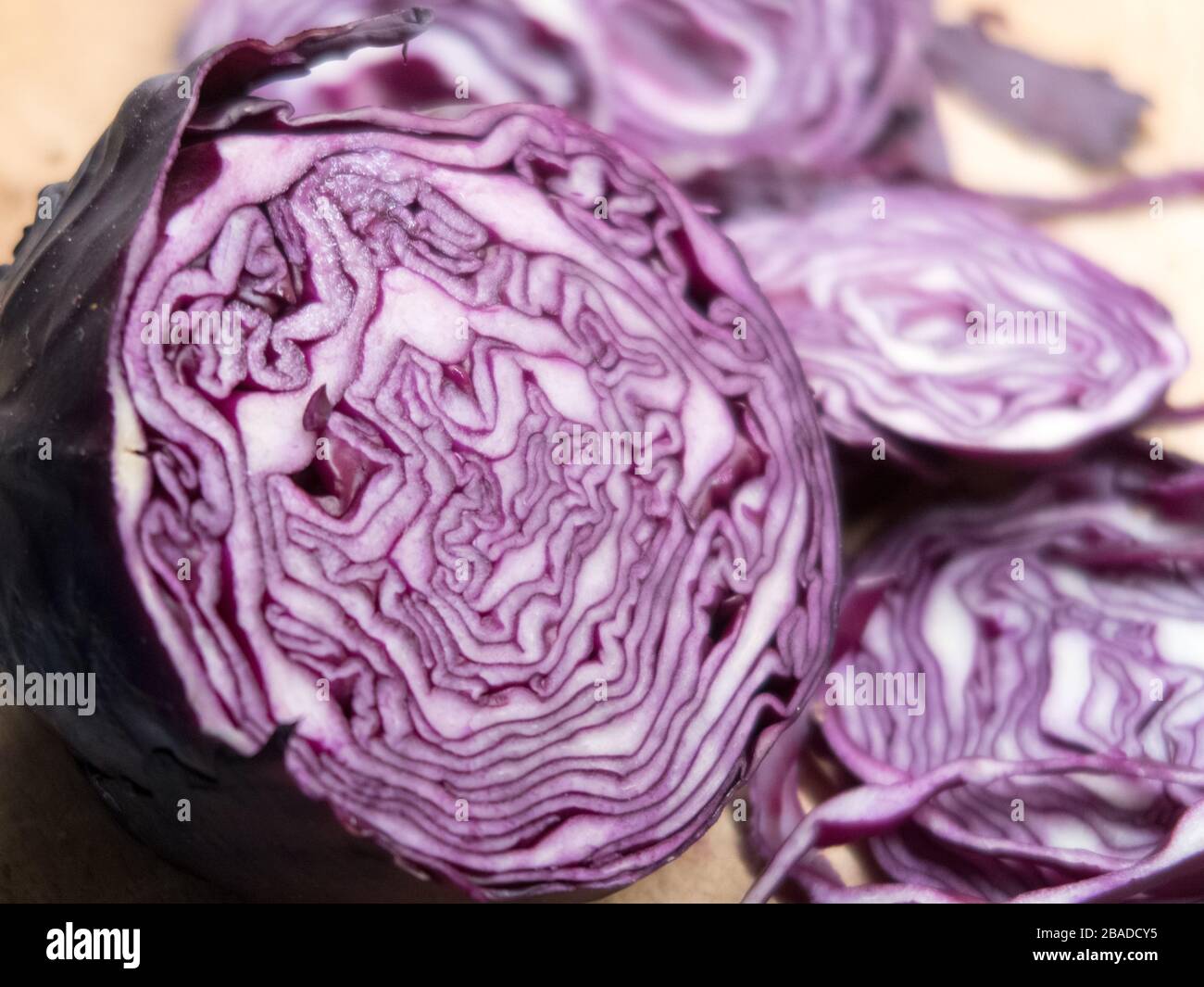 Purple cabbage hi-res stock photography and images - Alamy