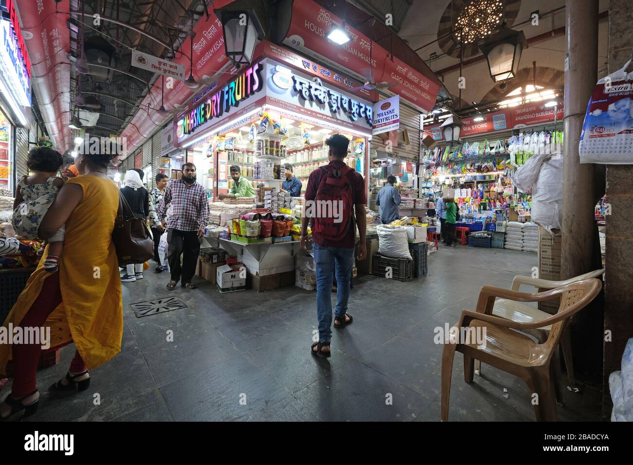 Crawford market, built in the days of the British Raj, now officially ...