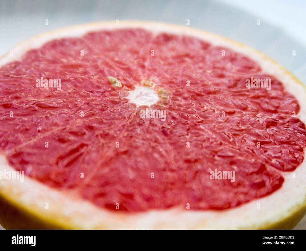 Grapefruit cut half breakfast fruit hi-res stock photography and images ...