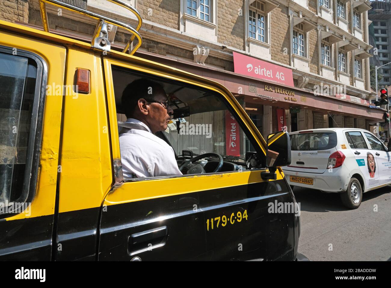 Indian taxi driver hi-res stock photography and images - Alamy