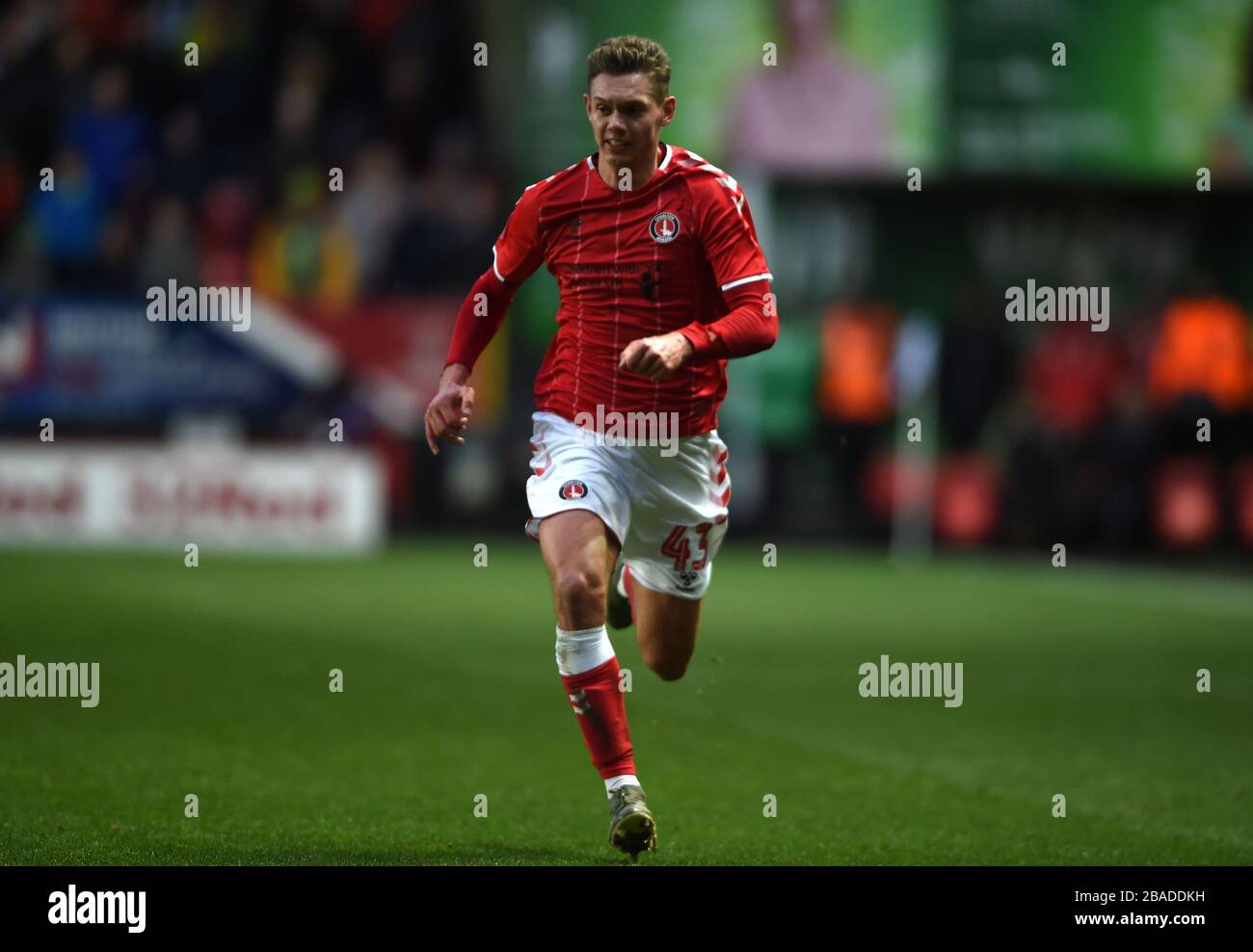 Charlton Athletic's Toby Stevenson Stock Photo - Alamy