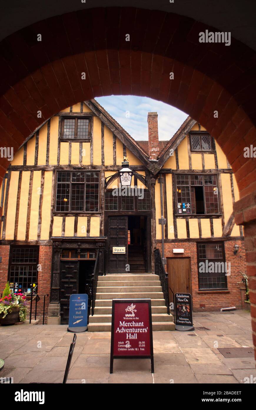 The Merchant Adventurers Hall, York Stock Photo - Alamy