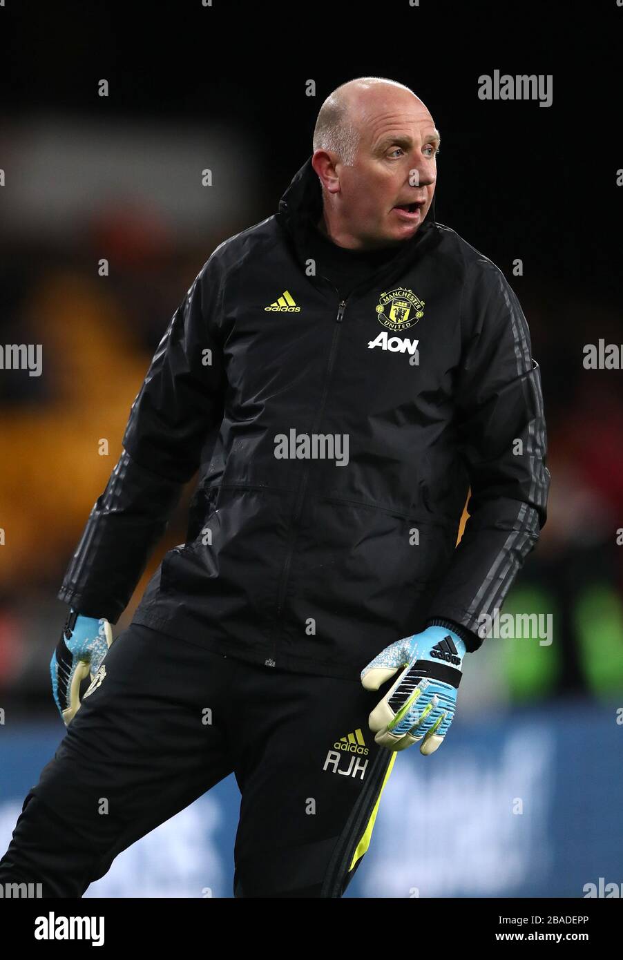 Manchester United goalkeeping coach Richard Hartis Stock Photo - Alamy