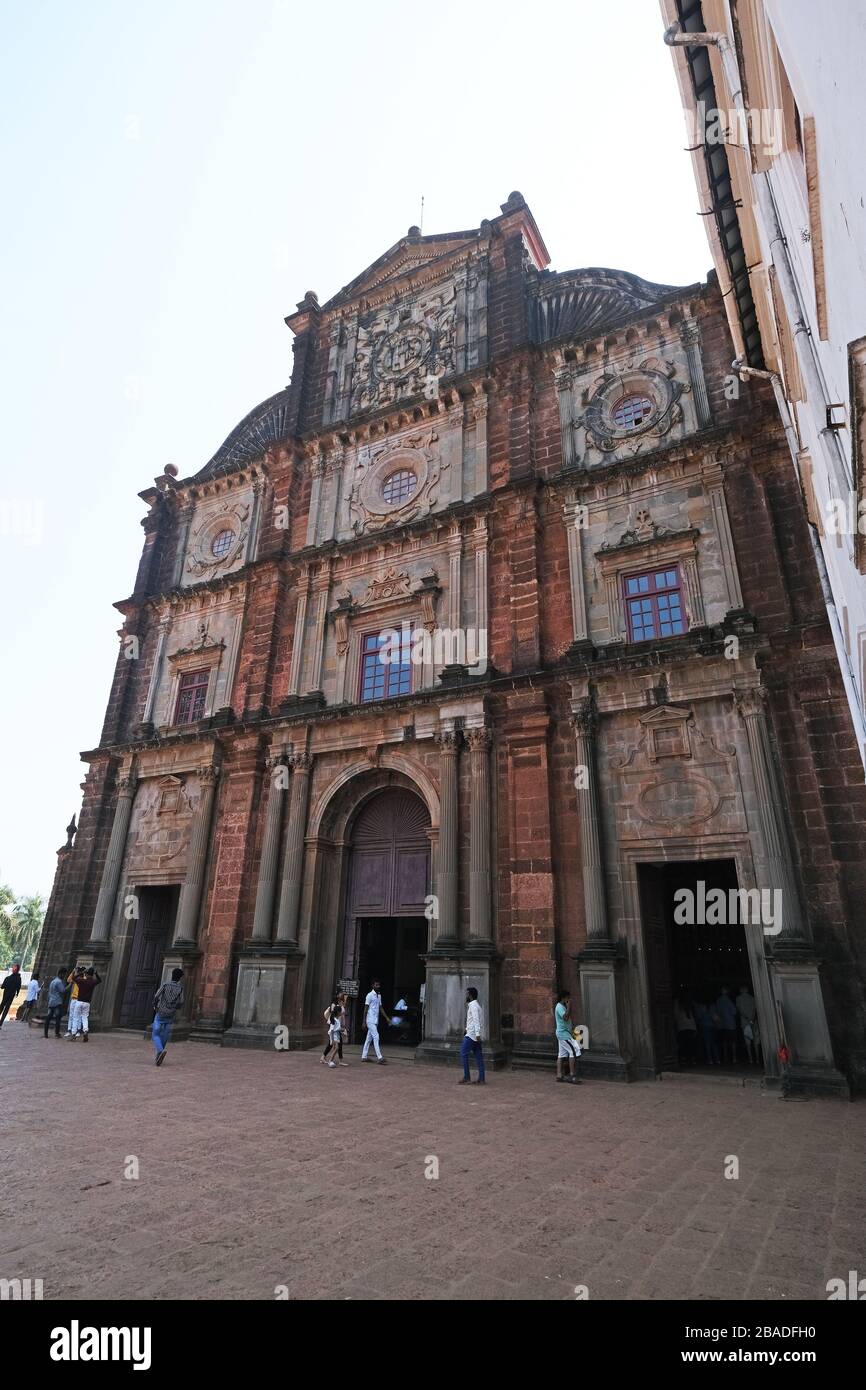 Basilica of Bom Jesus, Old Goa, Velha Goa, Goa, India Stock Photo - Alamy