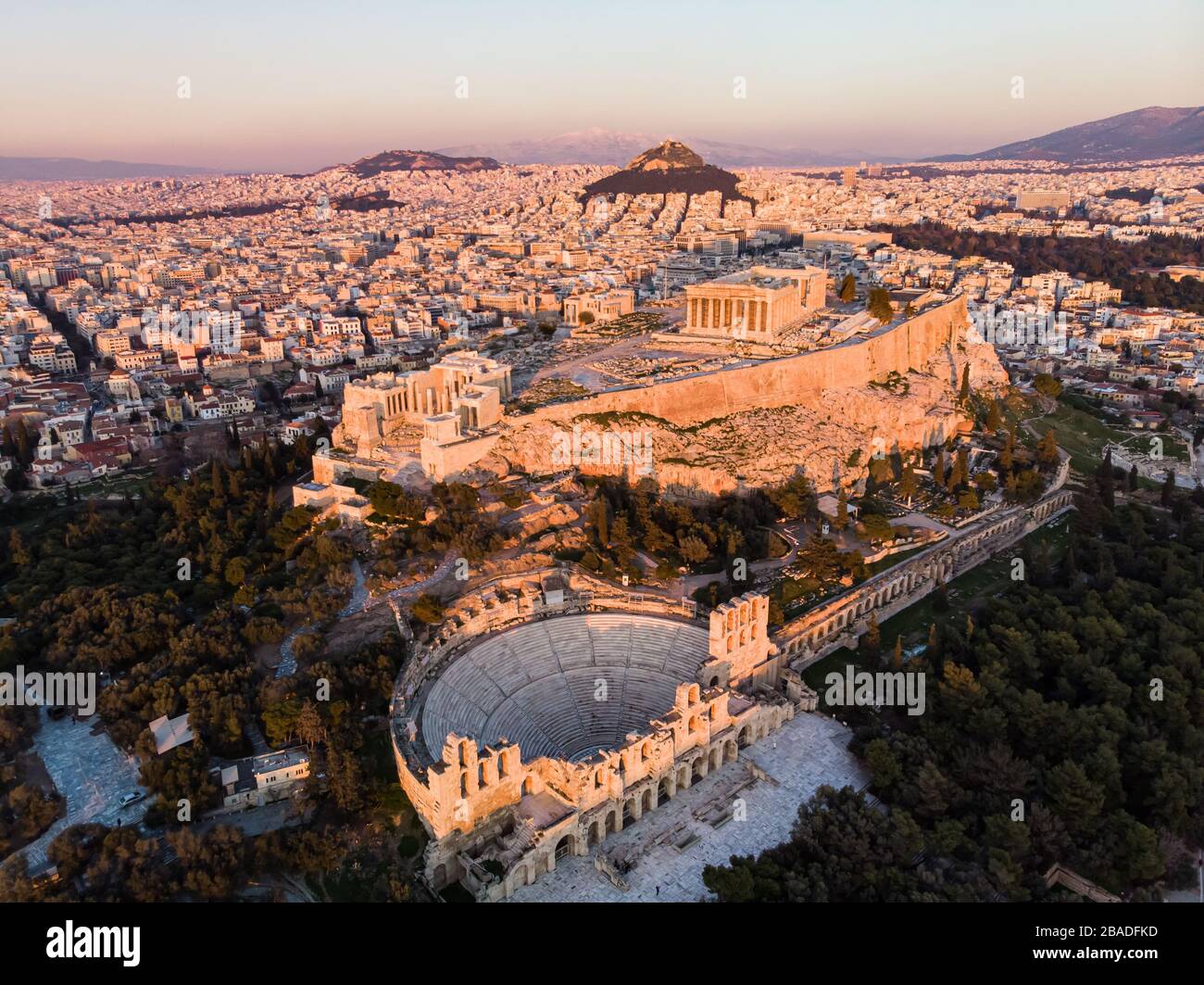 Aerial views athens hi-res stock photography and images - Alamy