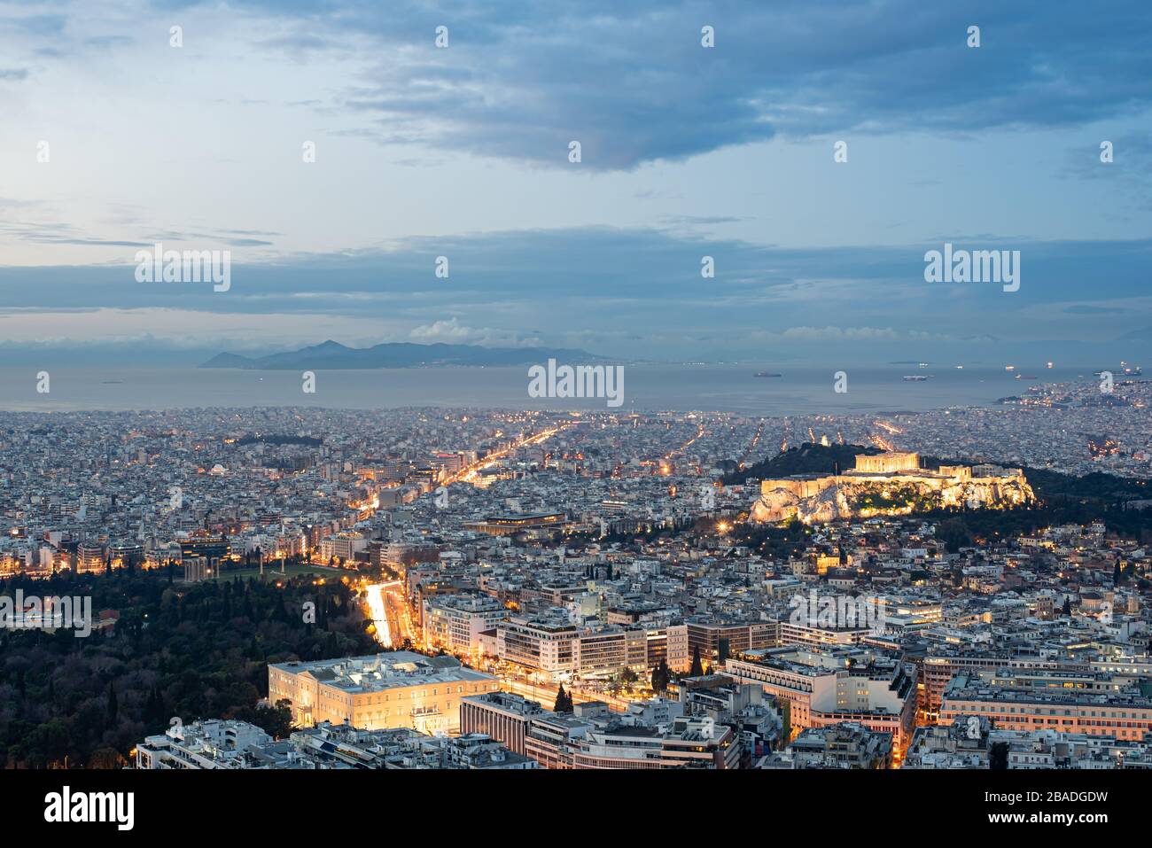 Aerial views athens hi-res stock photography and images - Alamy
