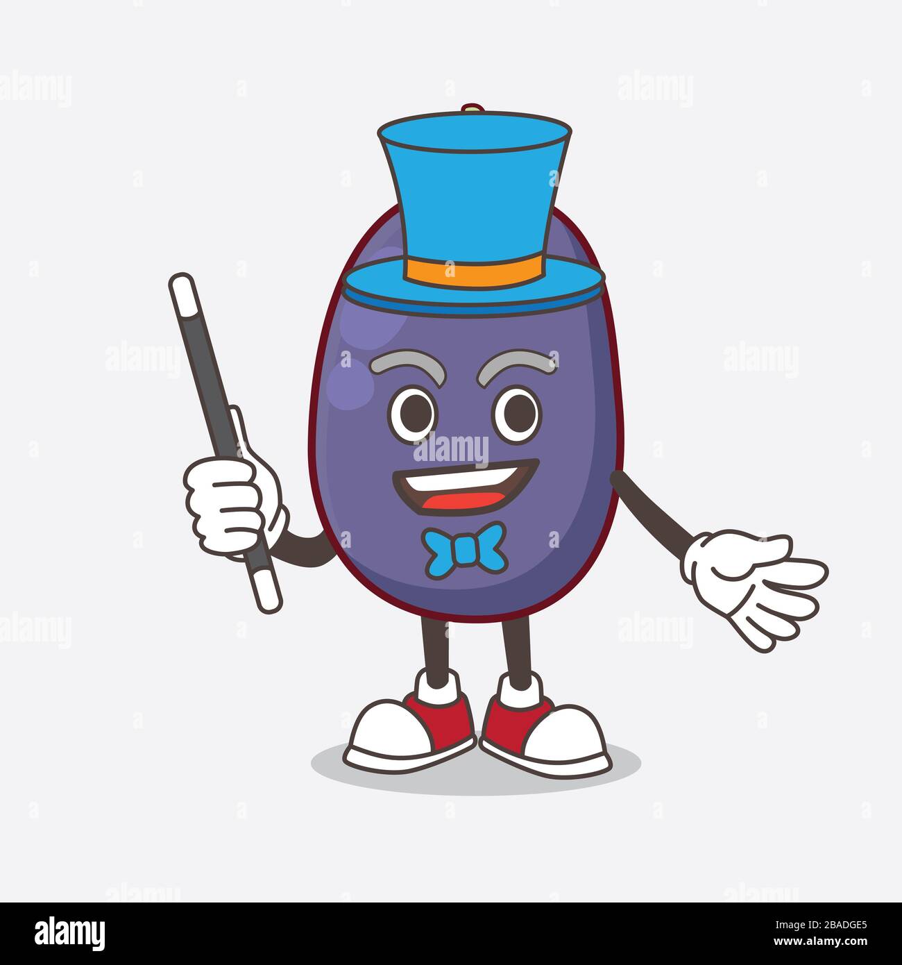 A picture of Java Plum cartoon mascot character performance as a ...