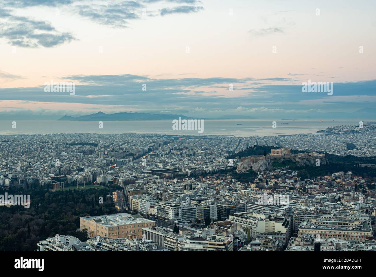 Aerial views athens hi-res stock photography and images - Alamy