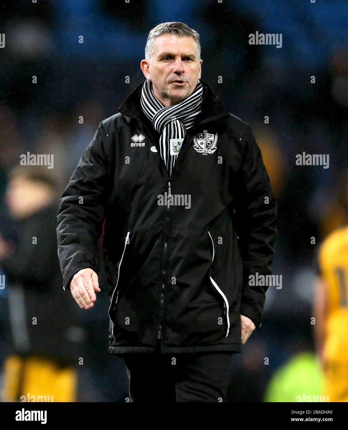 Port Vale Manager John Askey at the end of the match Stock Photo - Alamy