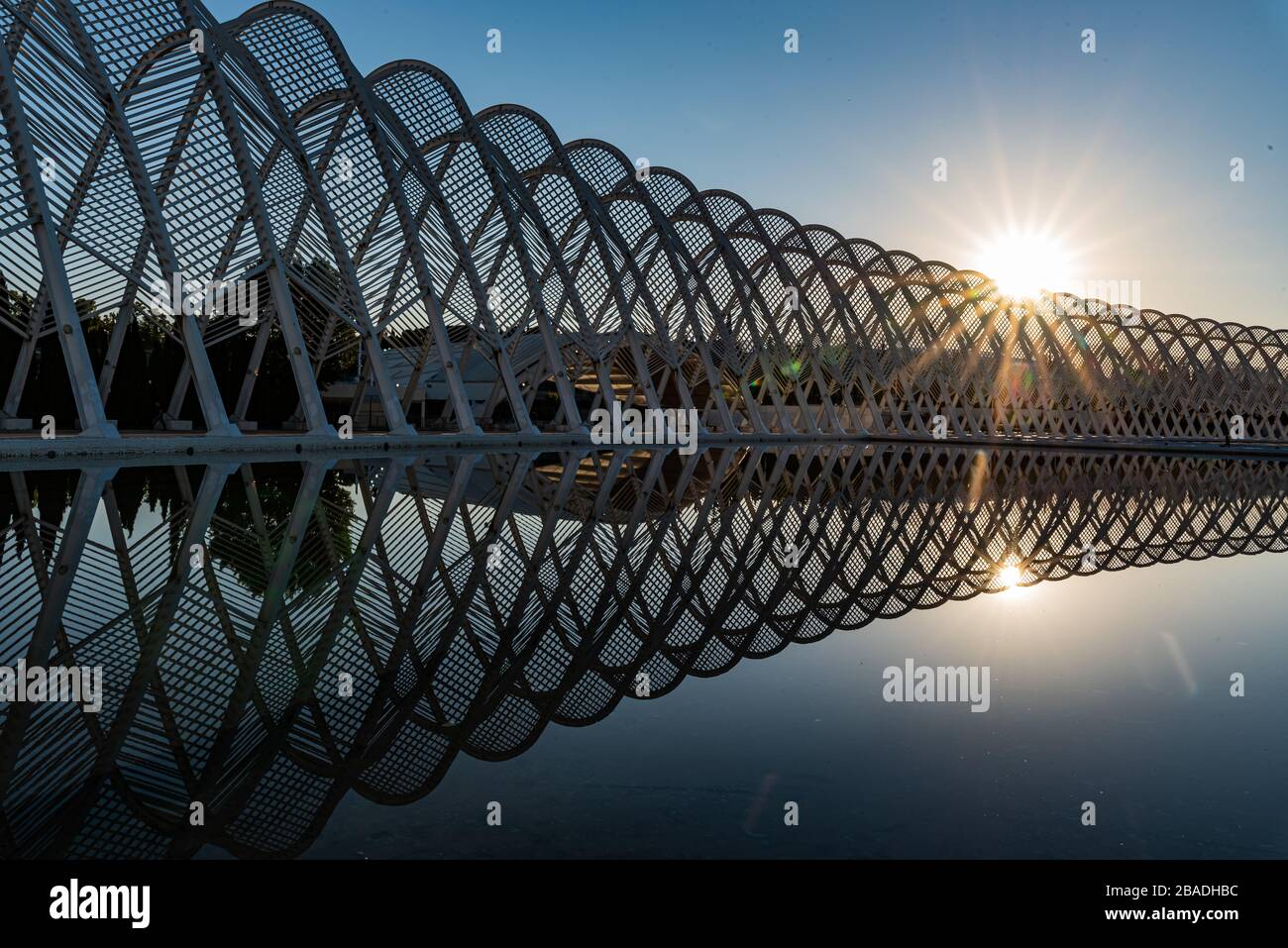Olympic stadium athens aerial hi-res stock photography and images - Alamy