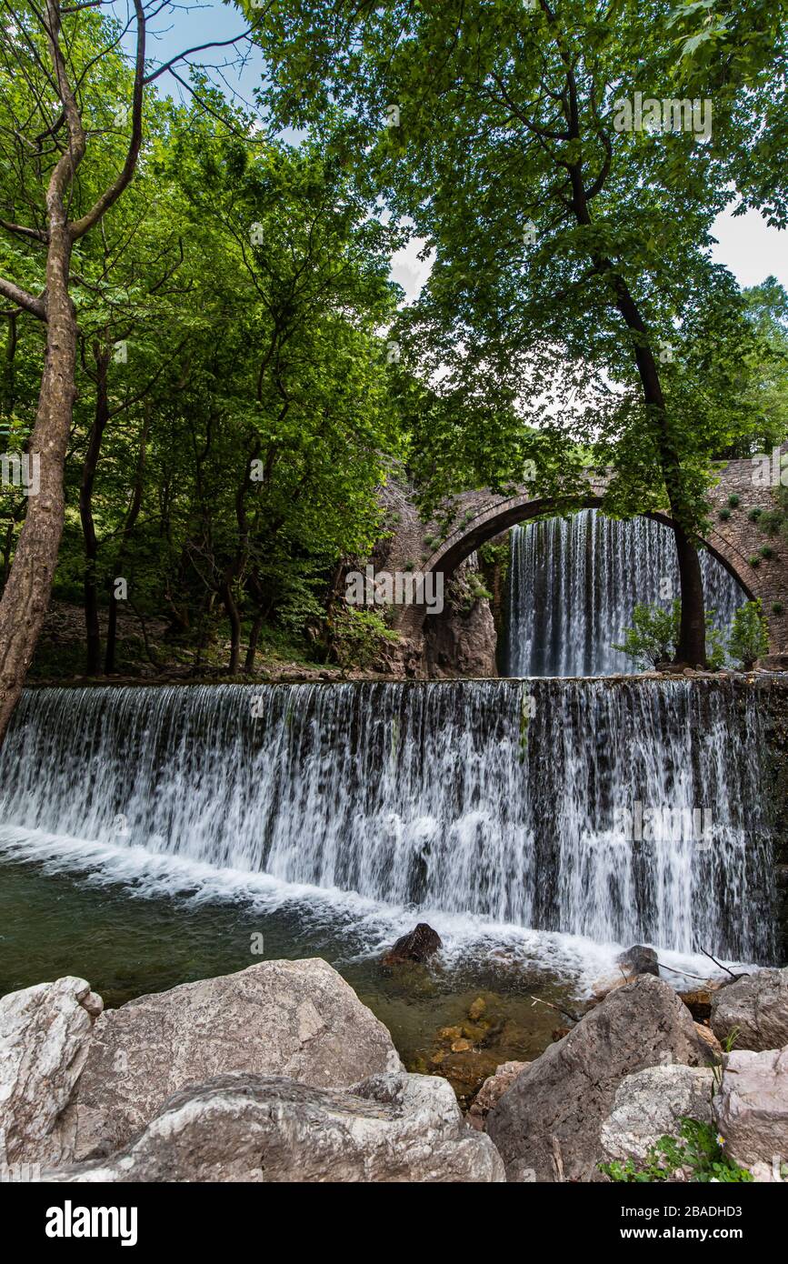 Old medieval stony bridge hi-res stock photography and images - Alamy
