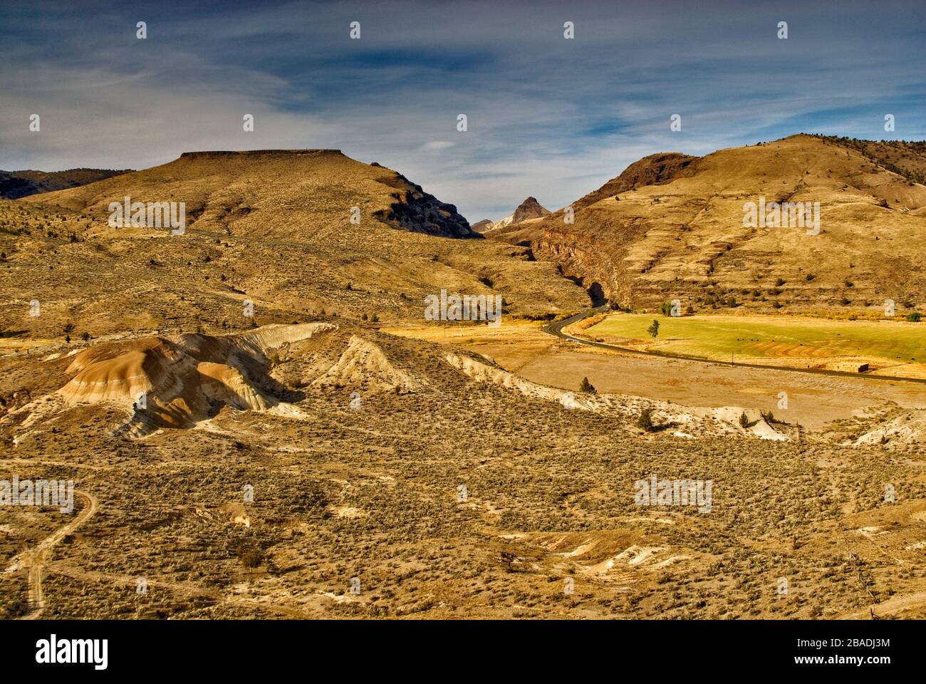 Mascall Formation, John Day River Picture Gorge in John Day Fossil Beds ...