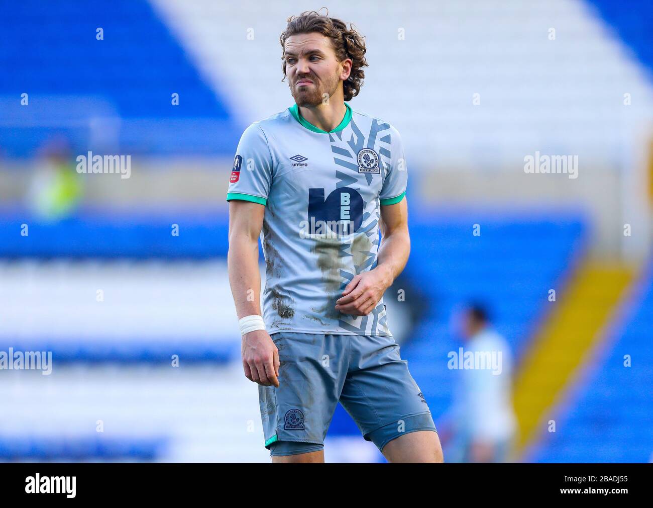 Blackburn Rovers' Sam Gallagher during the FA Cup Third Round match at ...