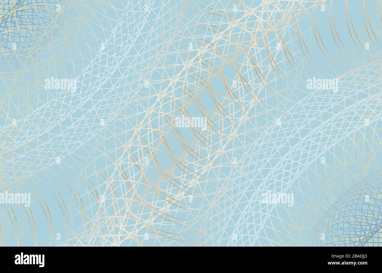 Wavy style thin lines Stock Vector Images - Alamy