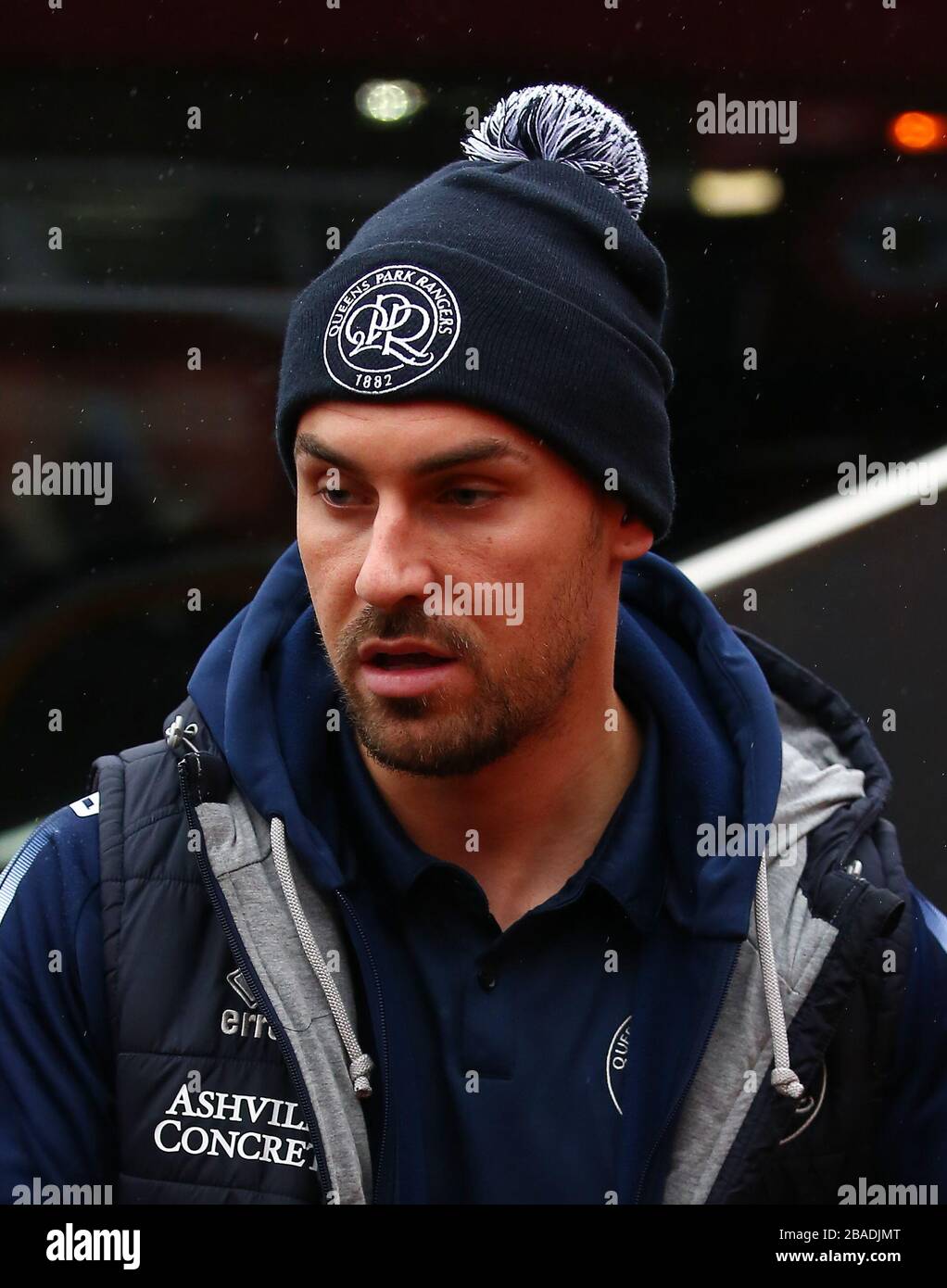 Queens Park Rangers' Grant Hall Stock Photo - Alamy