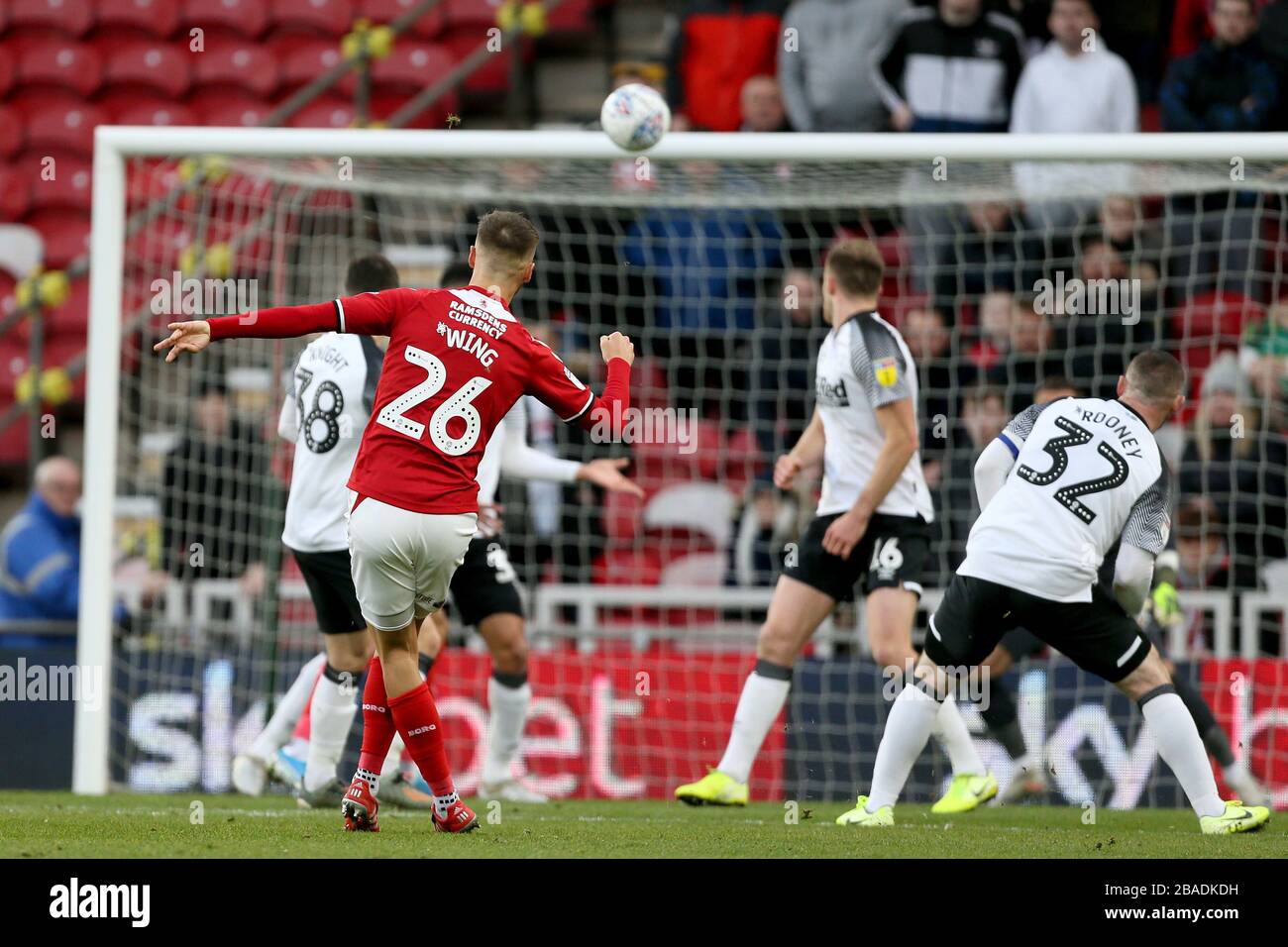 Middlesbroughs lewis wing scores hi-res stock photography and images ...