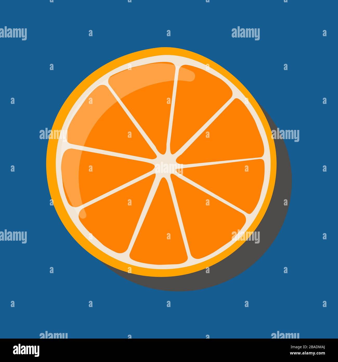 Lime slices in lemon Stock Vector Images - Alamy
