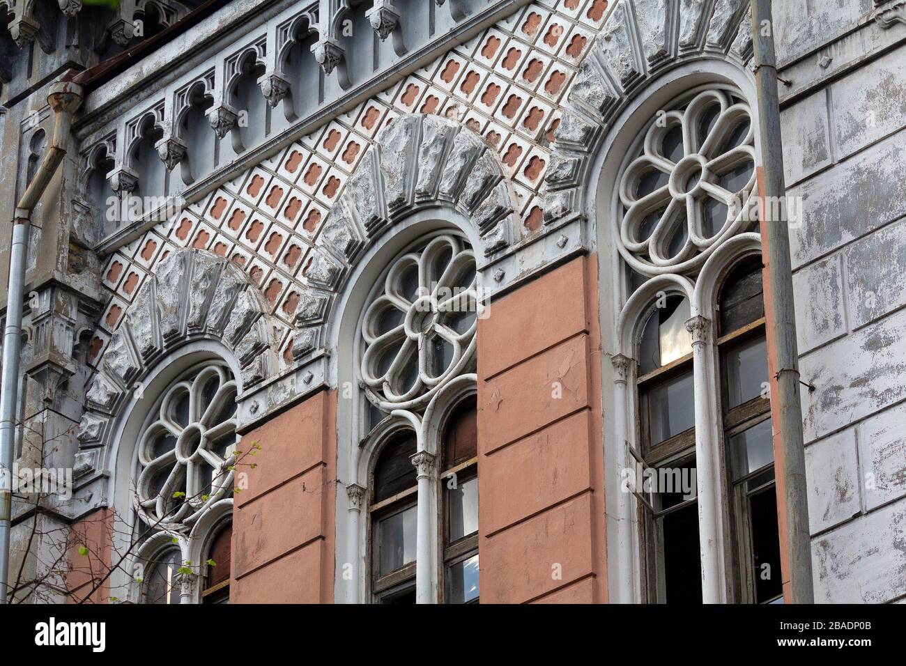 Beautiful vintage window in a classical style. Architecture Stock Photo ...