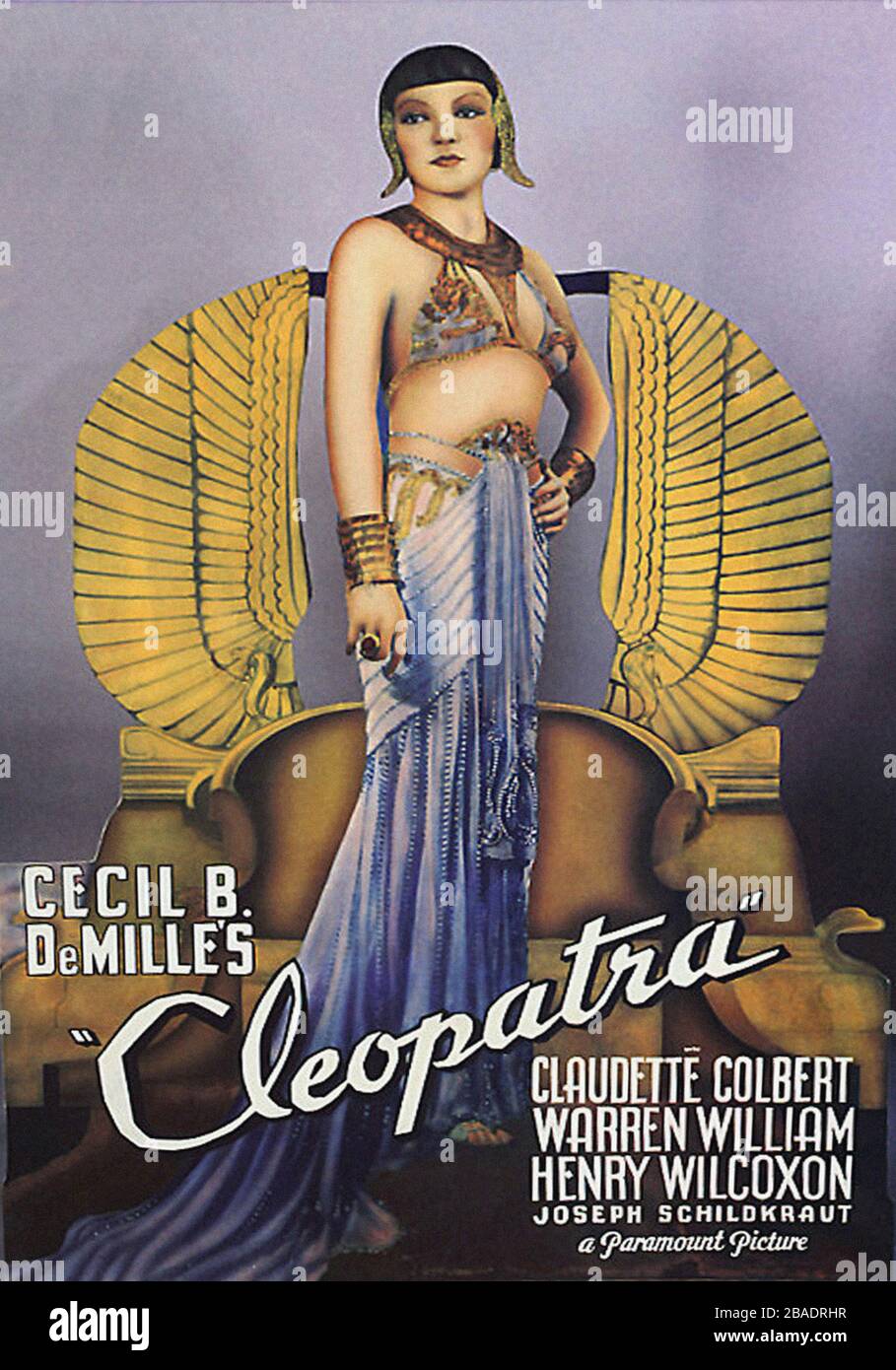 Cleopatra (1934) - Movie Poster Stock Photo - Alamy
