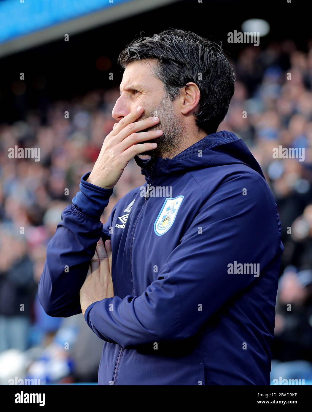 Huddersfield Town manager Danny Cowley Stock Photo - Alamy