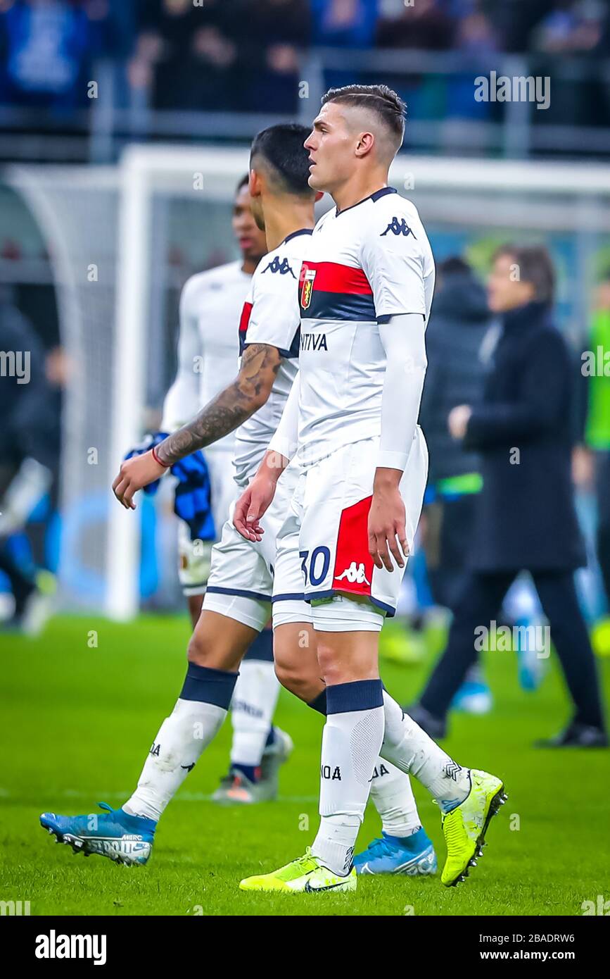 Andrea Favilli of Genoa CFC during italian soccer Serie A season 2019/ ...