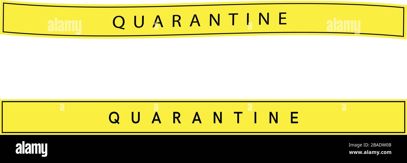 Caution yellow warning tapes Cut Out Stock Images & Pictures - Alamy