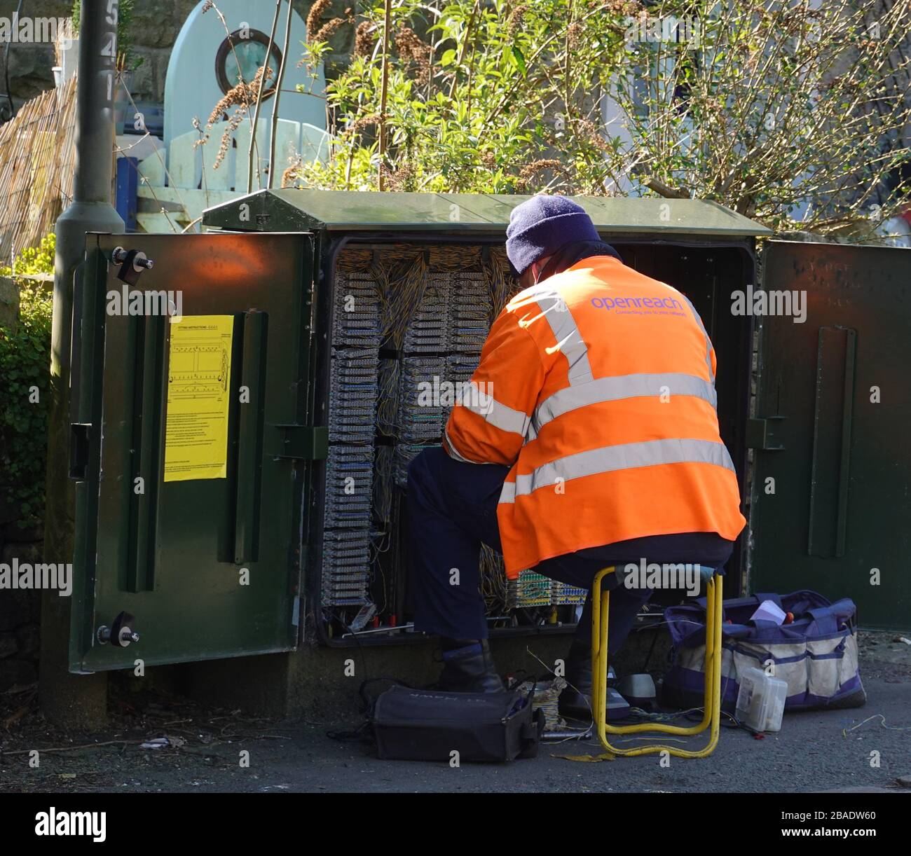 Telecommunications engineer hi-res stock photography and images - Alamy