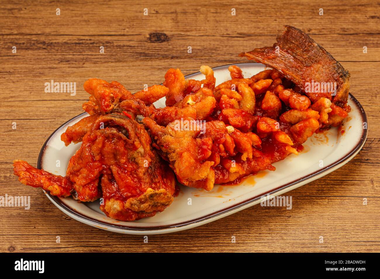 Chinese cuisine squirrel fish with sweet sauce Stock Photo - Alamy