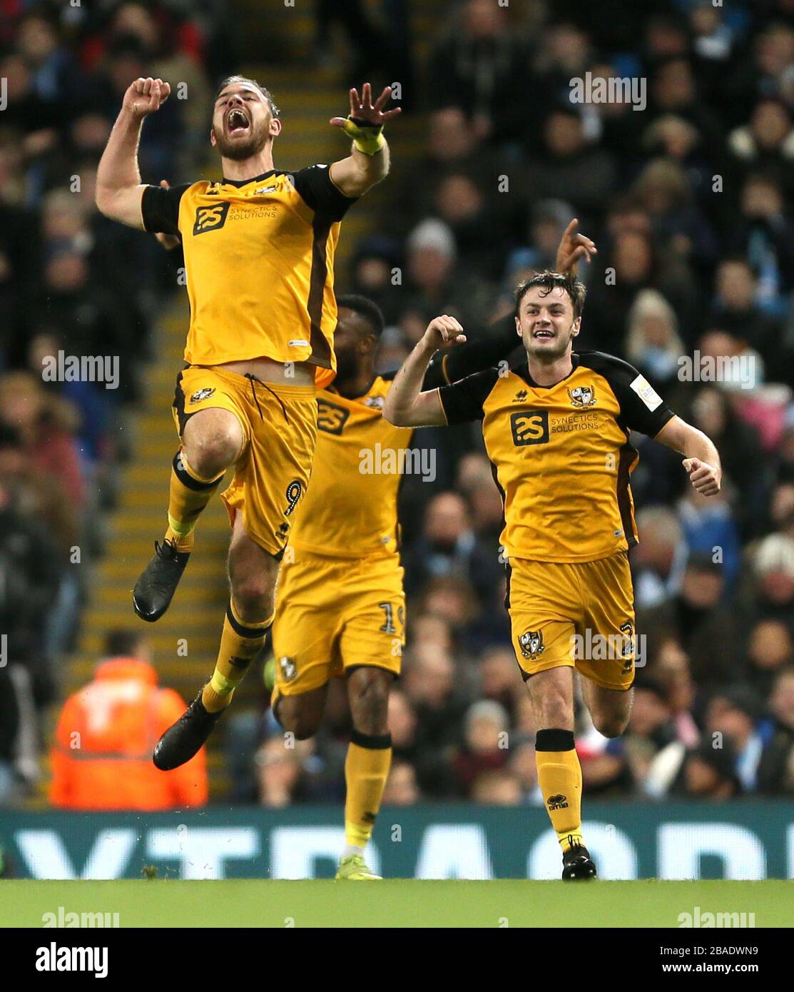 Port vales tom pope celebrates scoring hi-res stock photography and ...