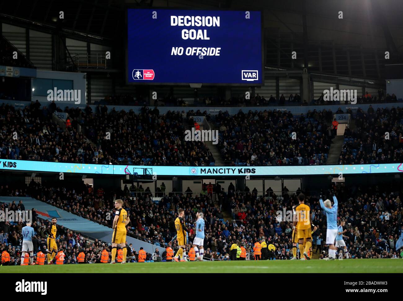 Football var decision hi-res stock photography and images - Alamy