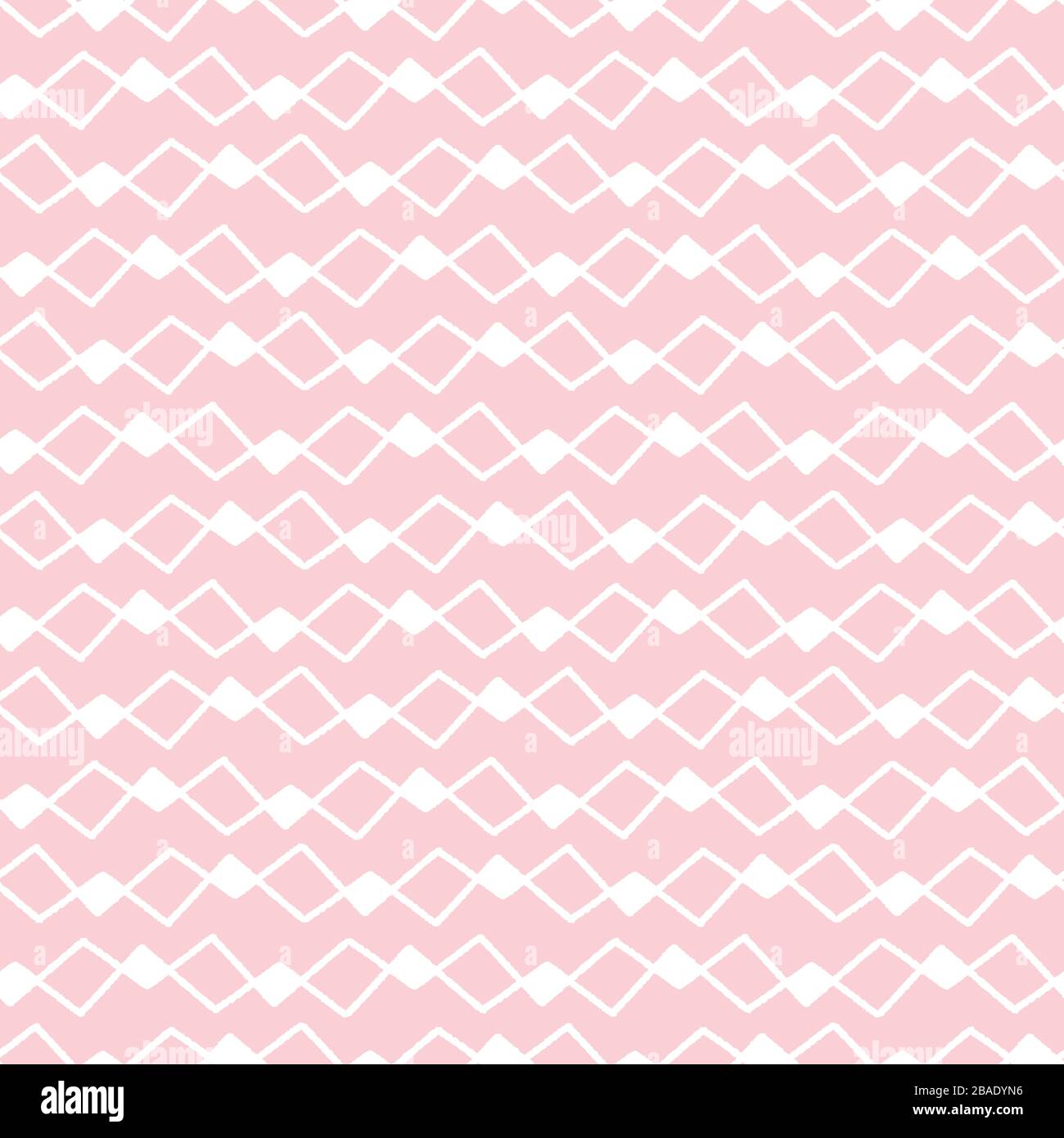 Pink Diamond Pattern Background