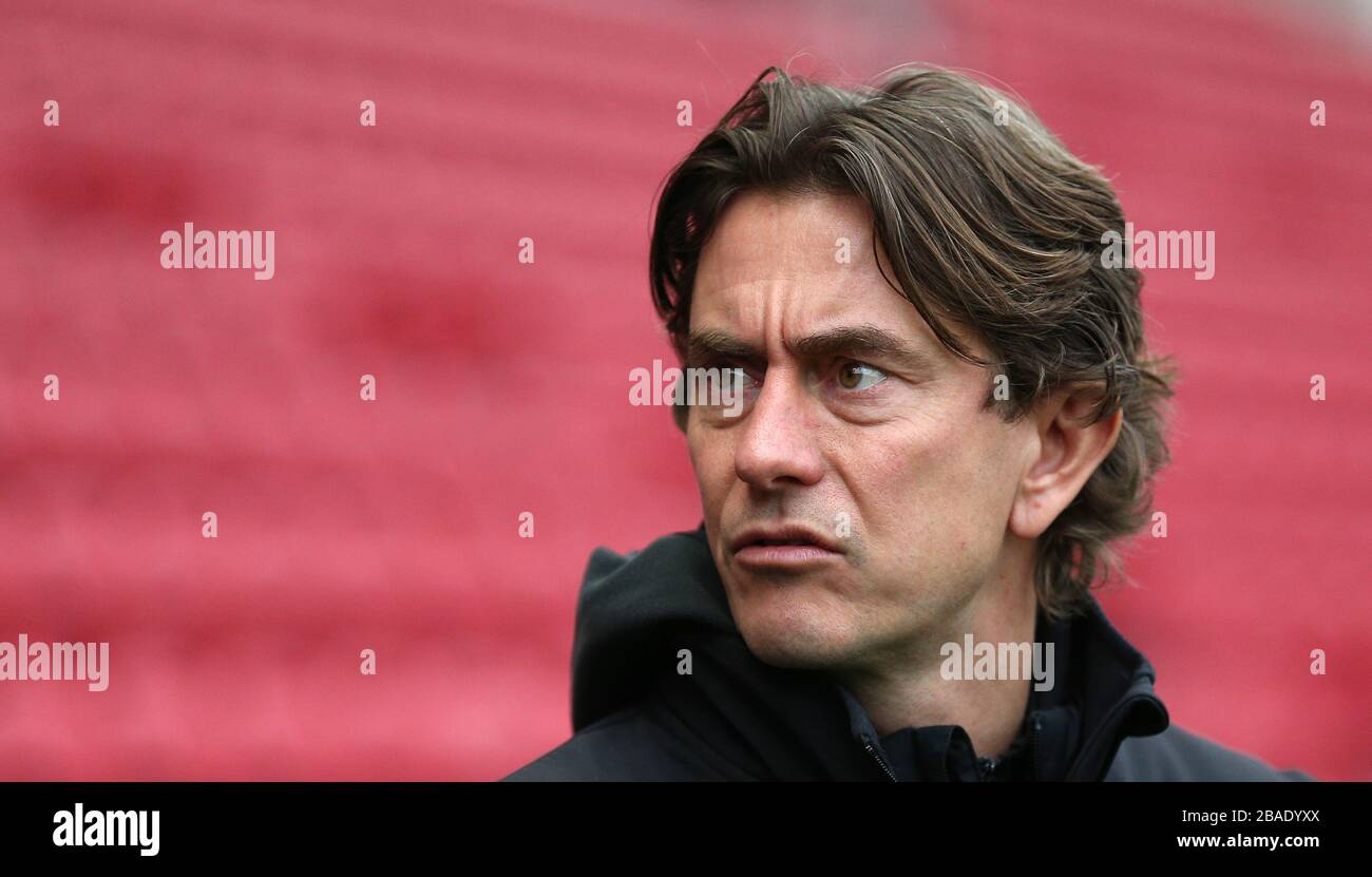 Brentford manager Thomas Frank Stock Photo - Alamy