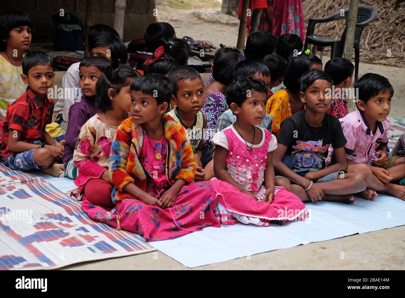 Indian school kids hi-res stock photography and images - Alamy
