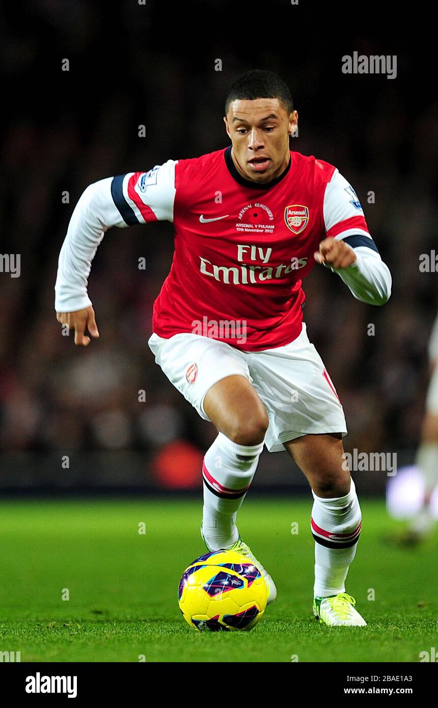 Alex Oxlade-Chamberlain, Arsenal Stock Photo - Alamy
