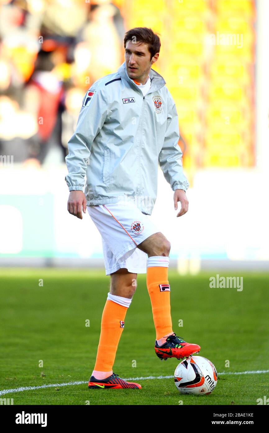 Chris Basham, Blackpool Stock Photo - Alamy