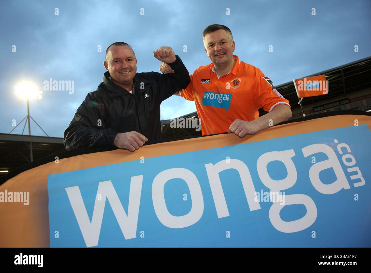 Winners of the Wonga Cash Dash Stock Photo - Alamy