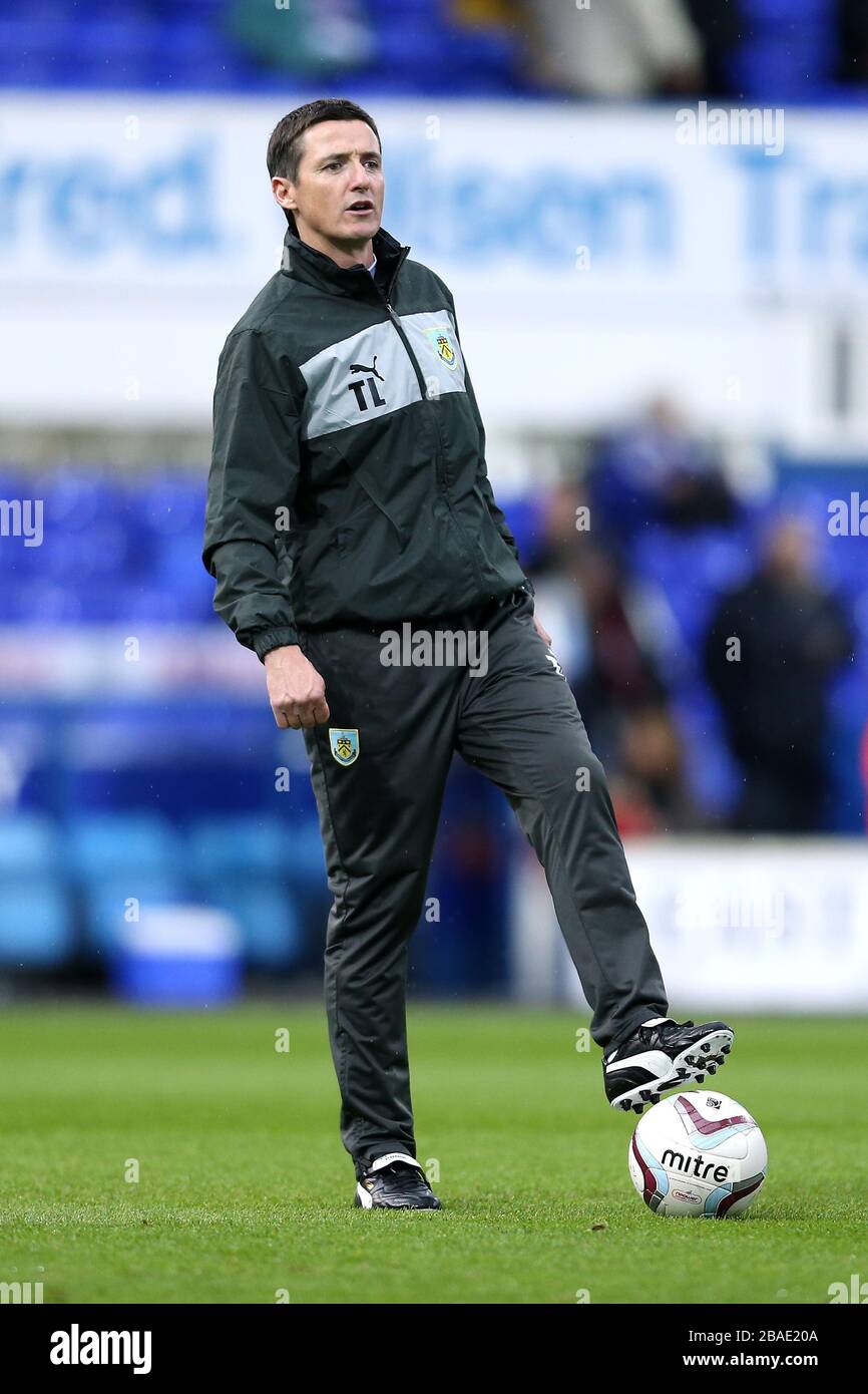 Burnley First Team Coach Tony Loughlan Stock Photo - Alamy