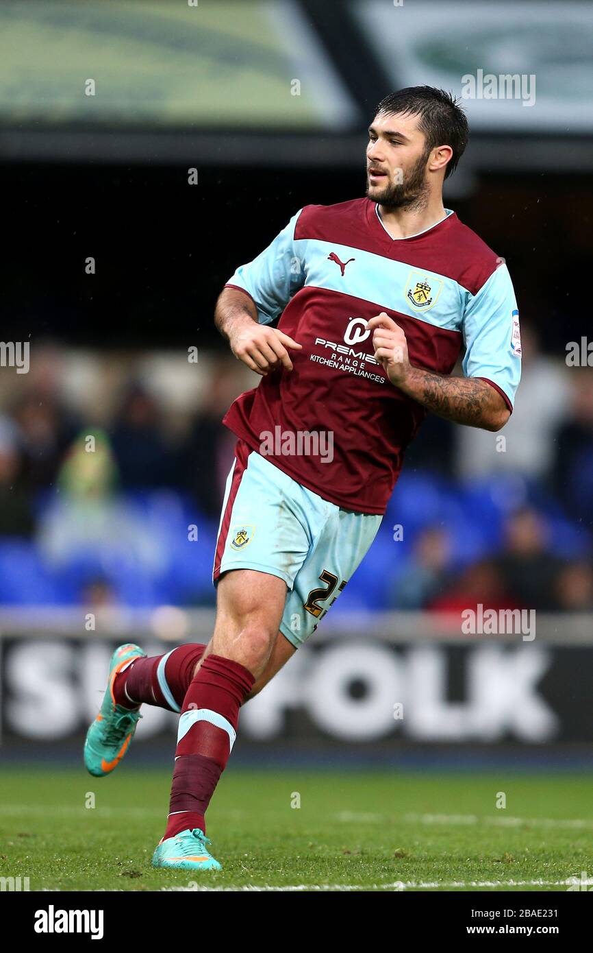 Charlie Austin, Burnley Stock Photo - Alamy