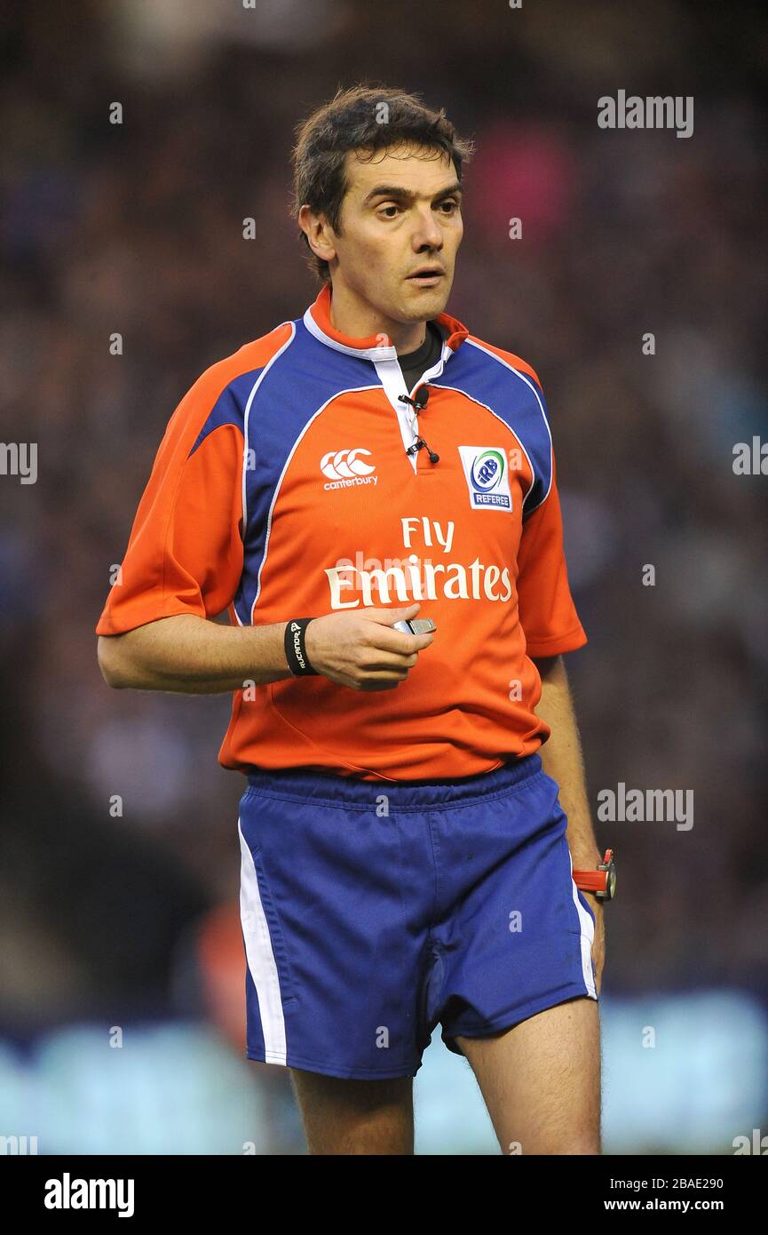 Referee Jerome Garces Stock Photo - Alamy