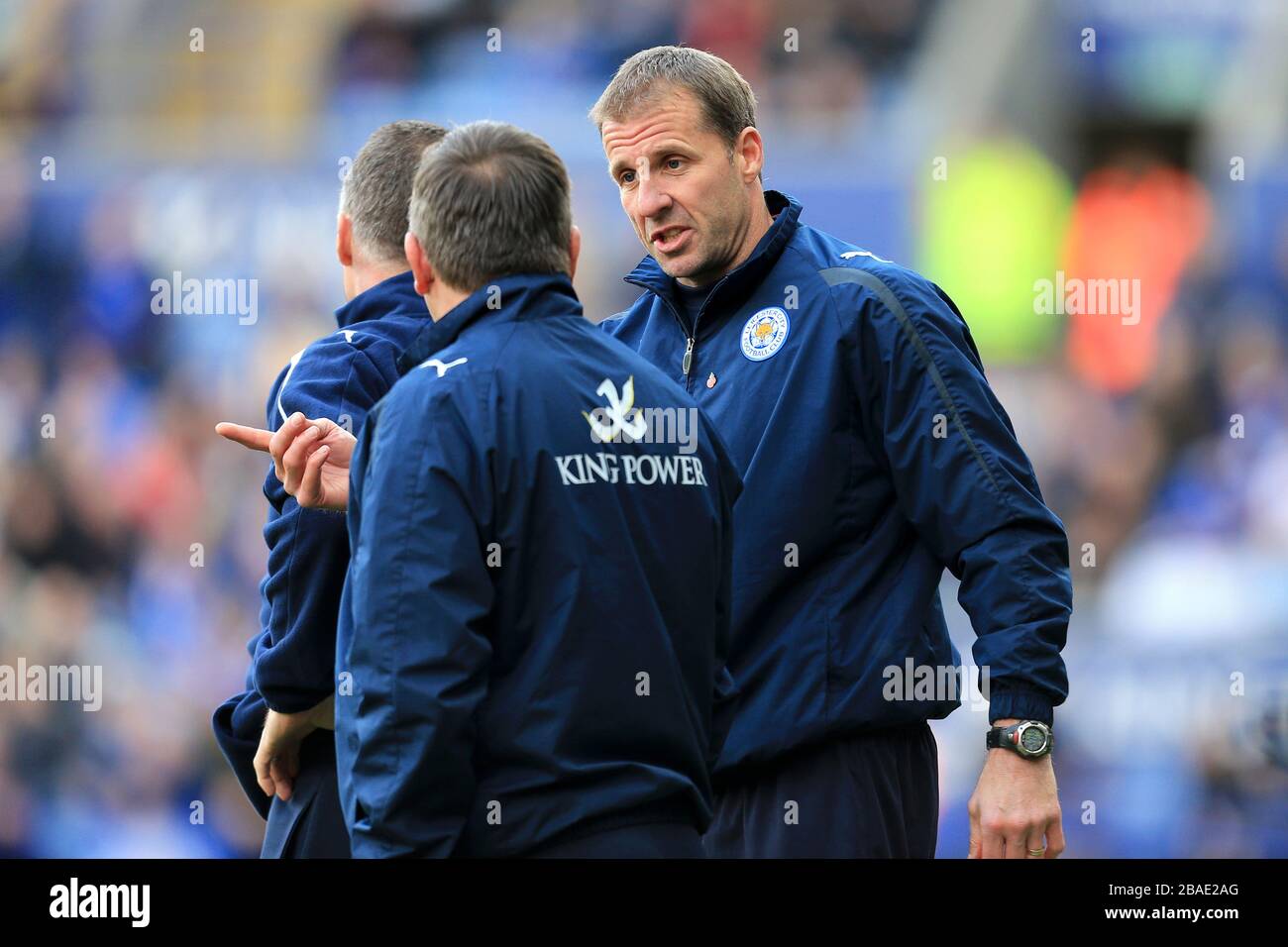 Leicester city assistant manager and goalkeeping coach hi-res stock ...