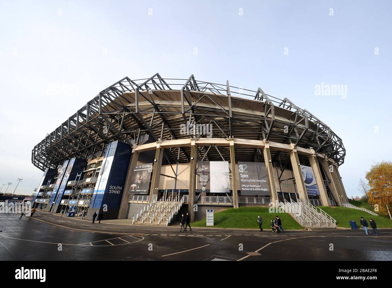Murrayfield stadium view hi-res stock photography and images - Alamy
