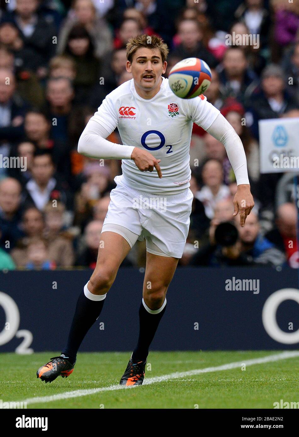 Toby Flood, England Stock Photo - Alamy