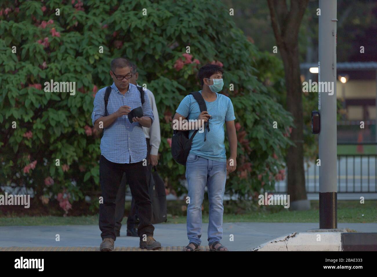 Singapore bus hi-res stock photography and images - Alamy