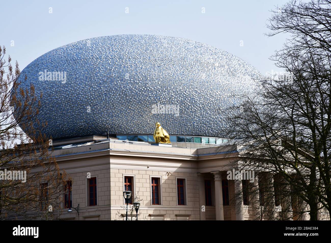 Zwolle, The Netherlands-February 2020; Museum de Fundatie is a museum ...