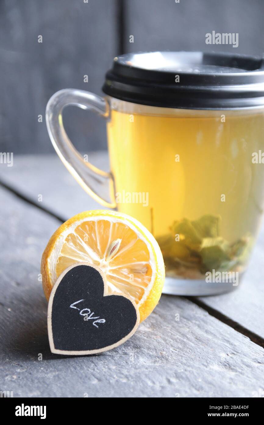 Love heart background. Heart shaped sign and inscription Stock Photo ...