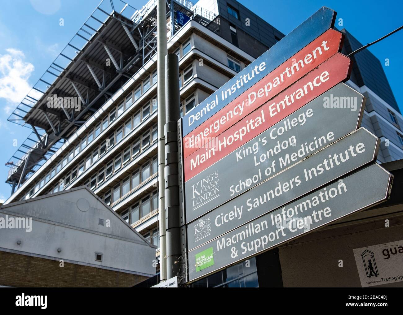 Hospital Exterior Signage