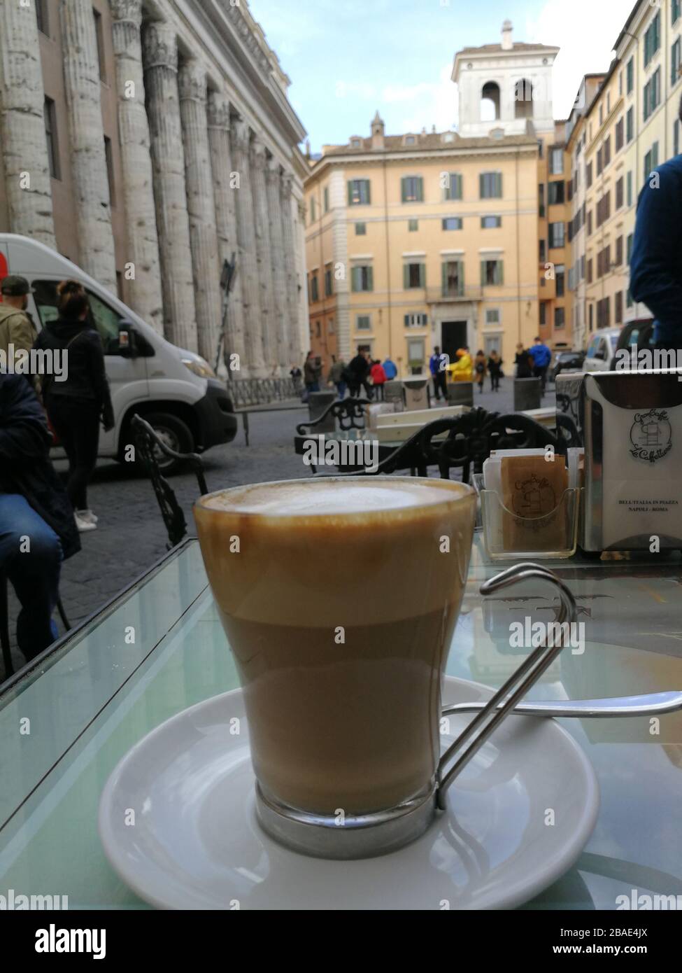 Rome piazza coffee hi-res stock photography and images - Alamy