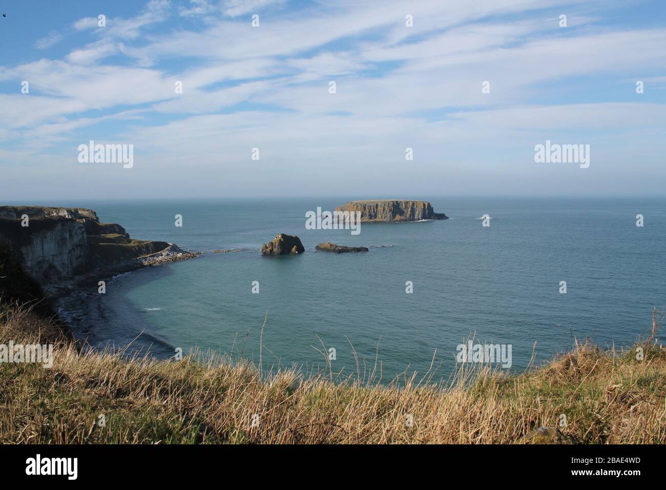 Beautiful landscape of a calm bay Stock Photo - Alamy