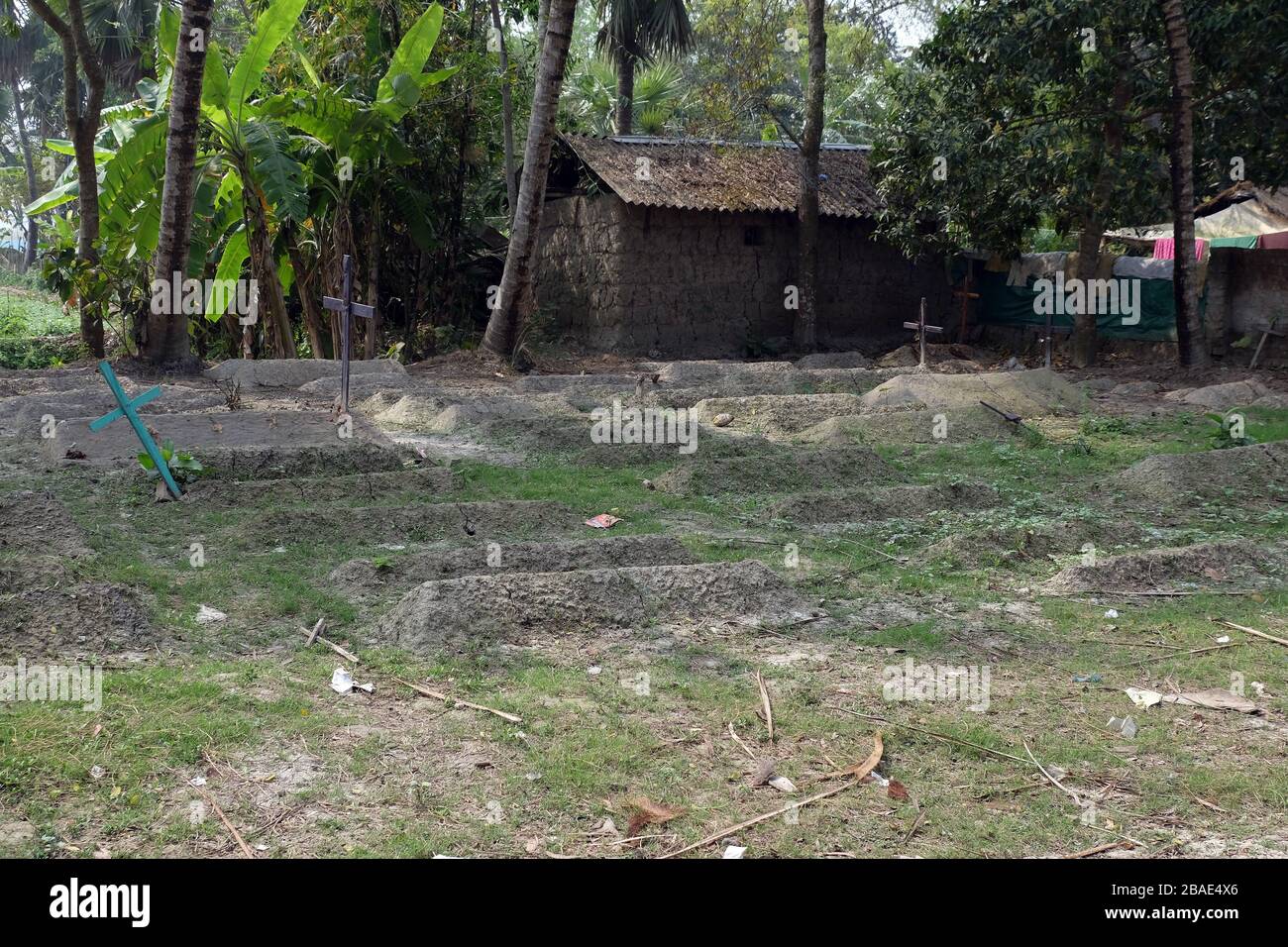 Indian catholic cemetery hi-res stock photography and images - Alamy